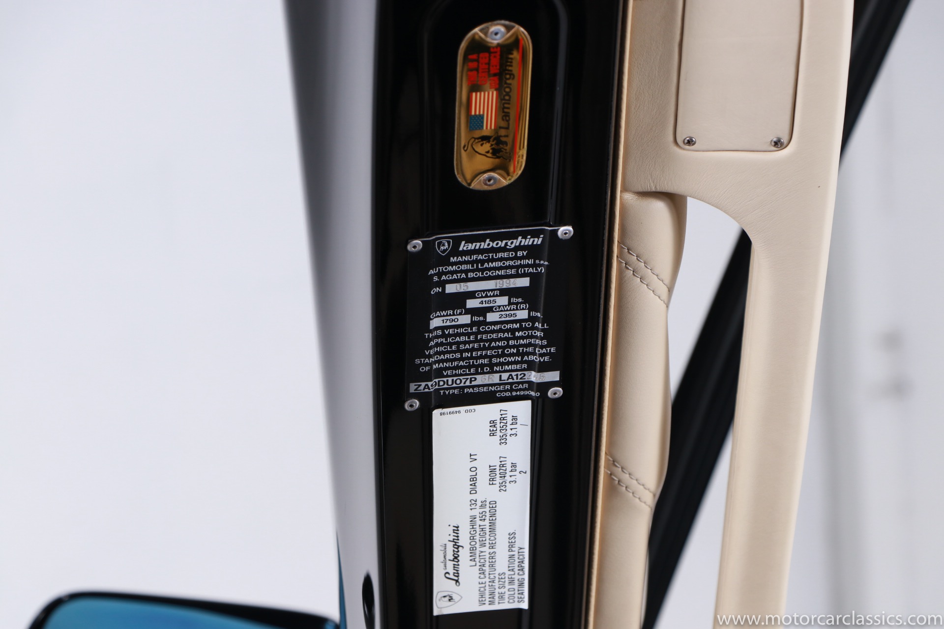Used 1994 Lamborghini Diablo VTTT For Sale ($599,900) | Motorcar ...
